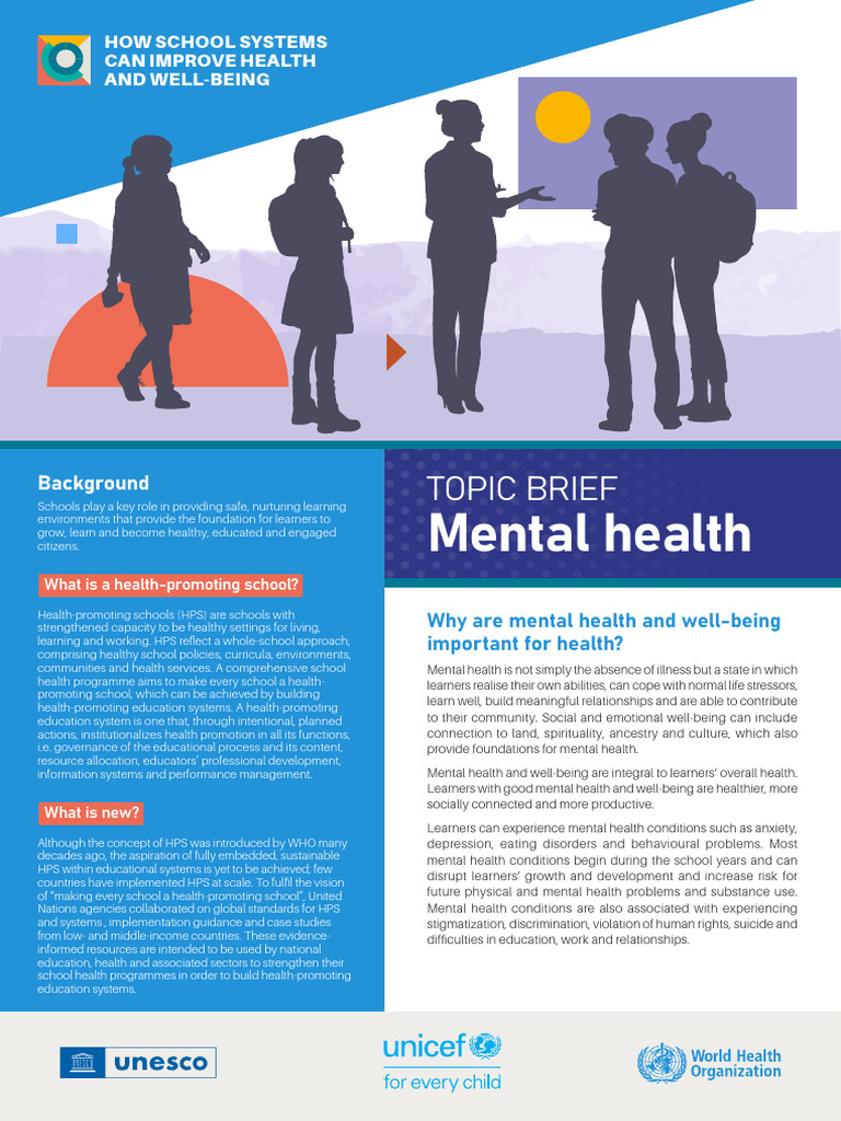 Mental Health: Topic Brief | PDF