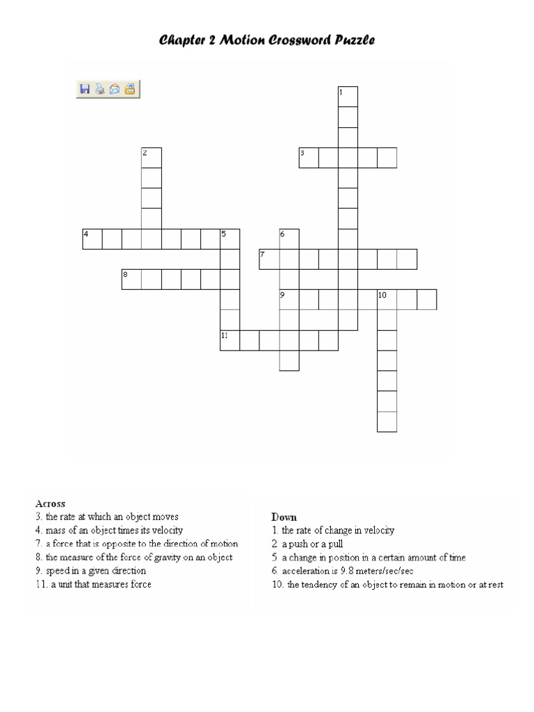 Chapter 2 Motion Puzzles | PDF