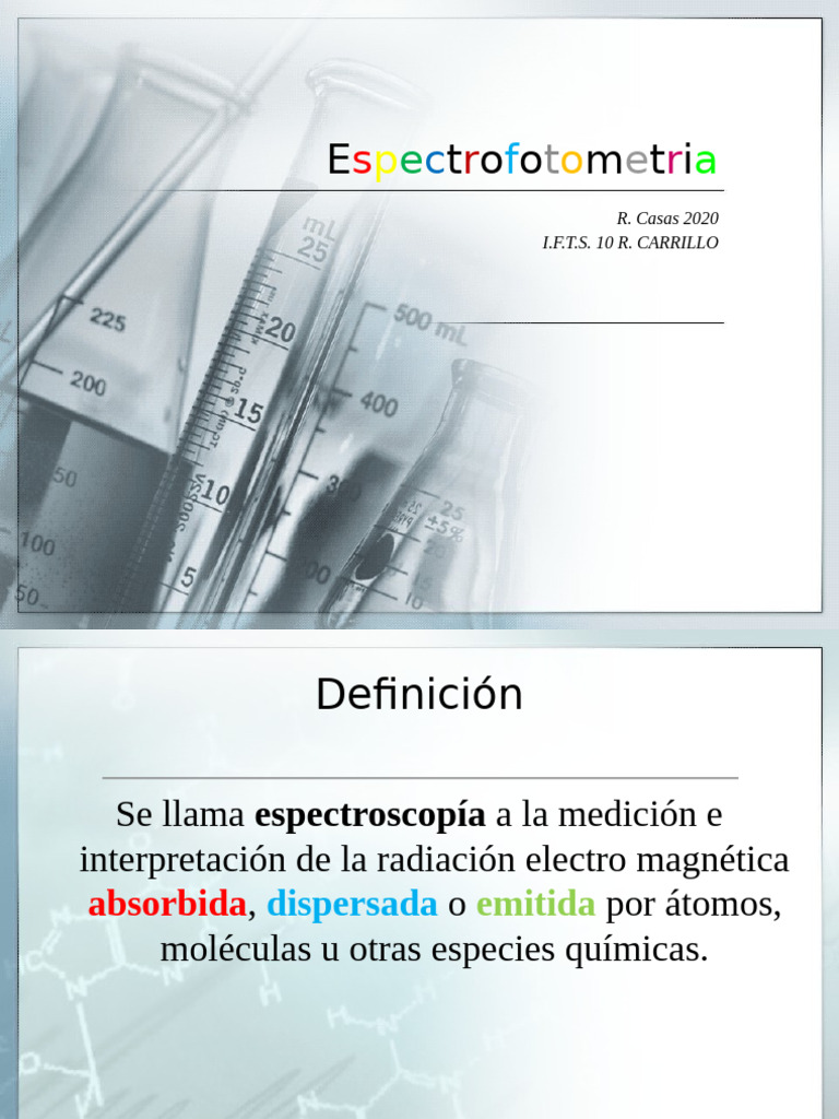 Espectro | PDF