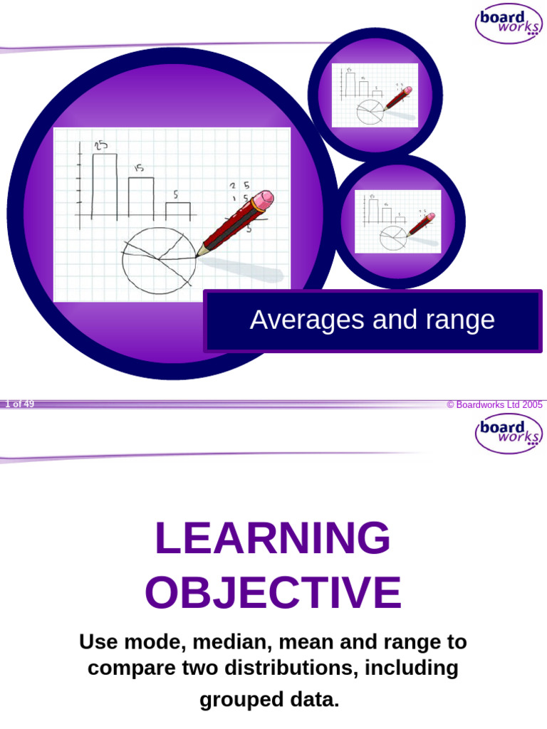 Averages and Range | PDF
