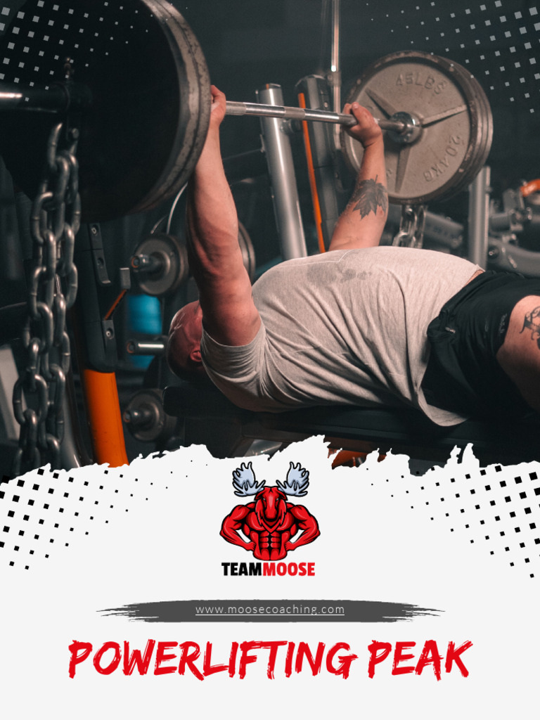 Powerlifting Peak PDF v1 | PDF | Weight Training | Self-Improvement