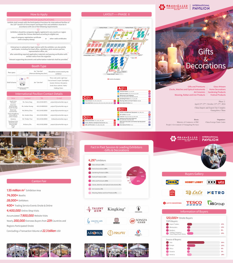 Canton Fair Oct Nov 2024 - Gifts and Decorations | PDF