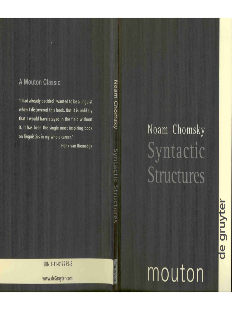 Chomsky Syntactic Structures Pdf