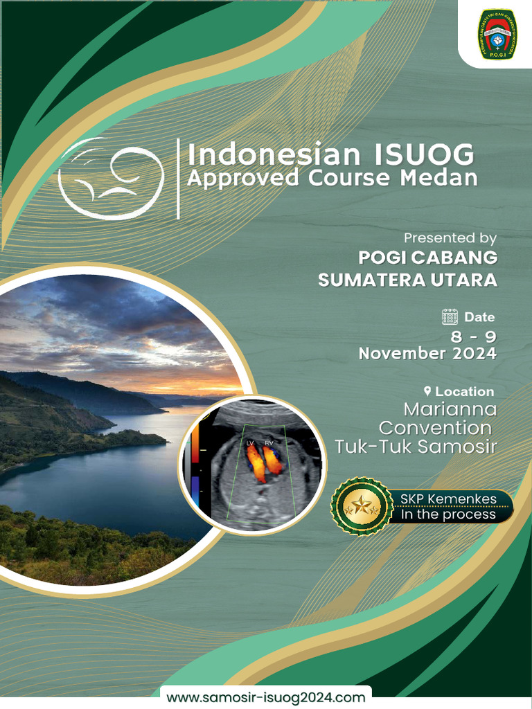 ISUOG Samosir 2024 First Announcement | PDF