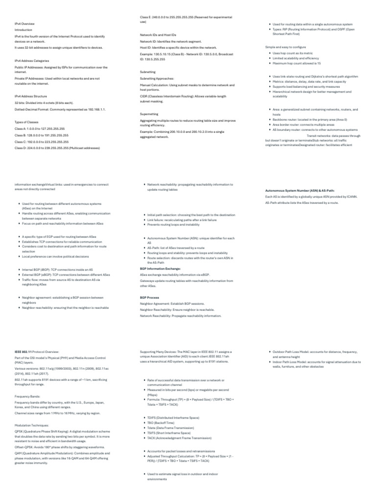 Key Concepts Covered | PDF