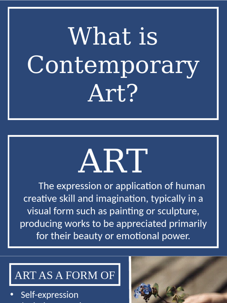 What Is Contemporary Art | PDF