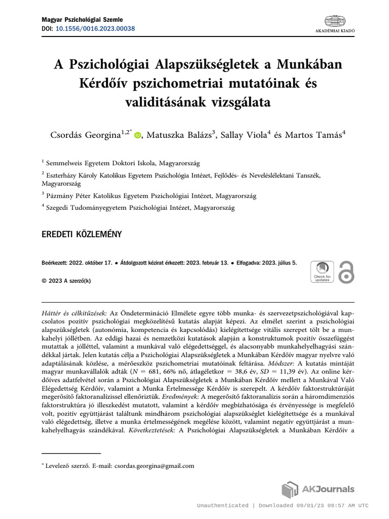 Csordas Etal Bpnws 2023 | PDF