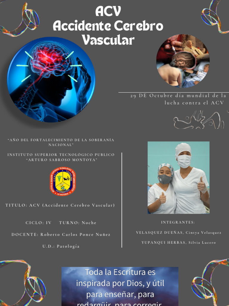 ACV (Accidente Cerebro Vascular) | PDF