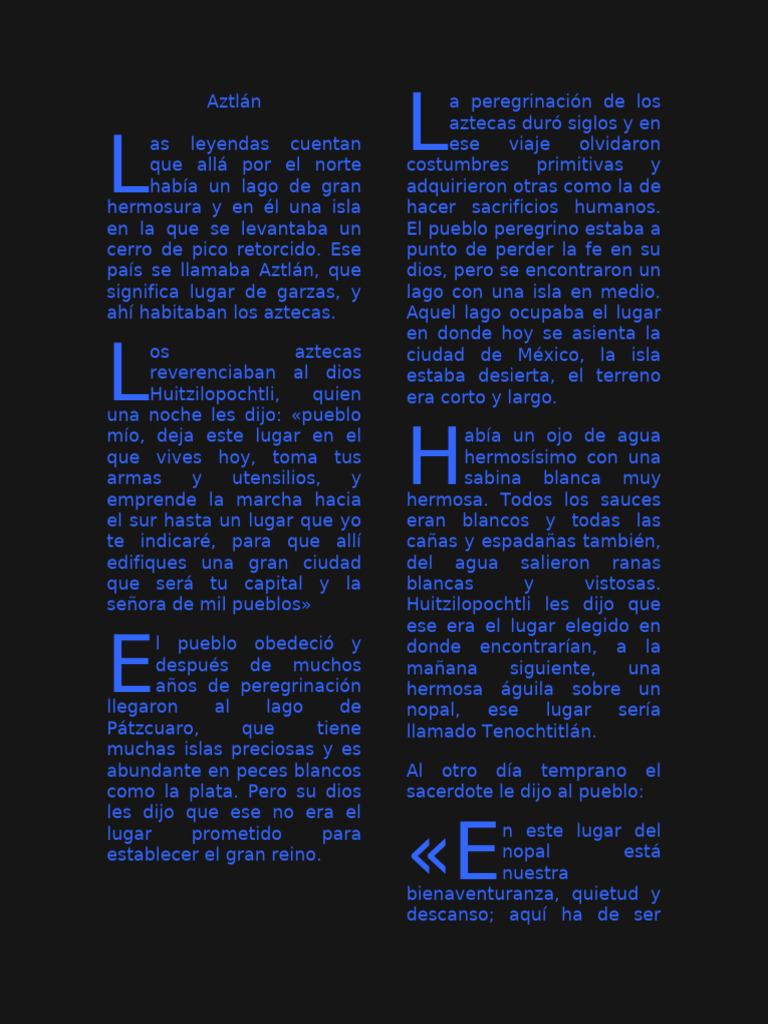 5a leyenda azteca | PDF