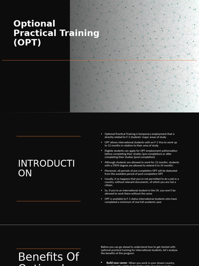 Opt & Stem Opt | PDF