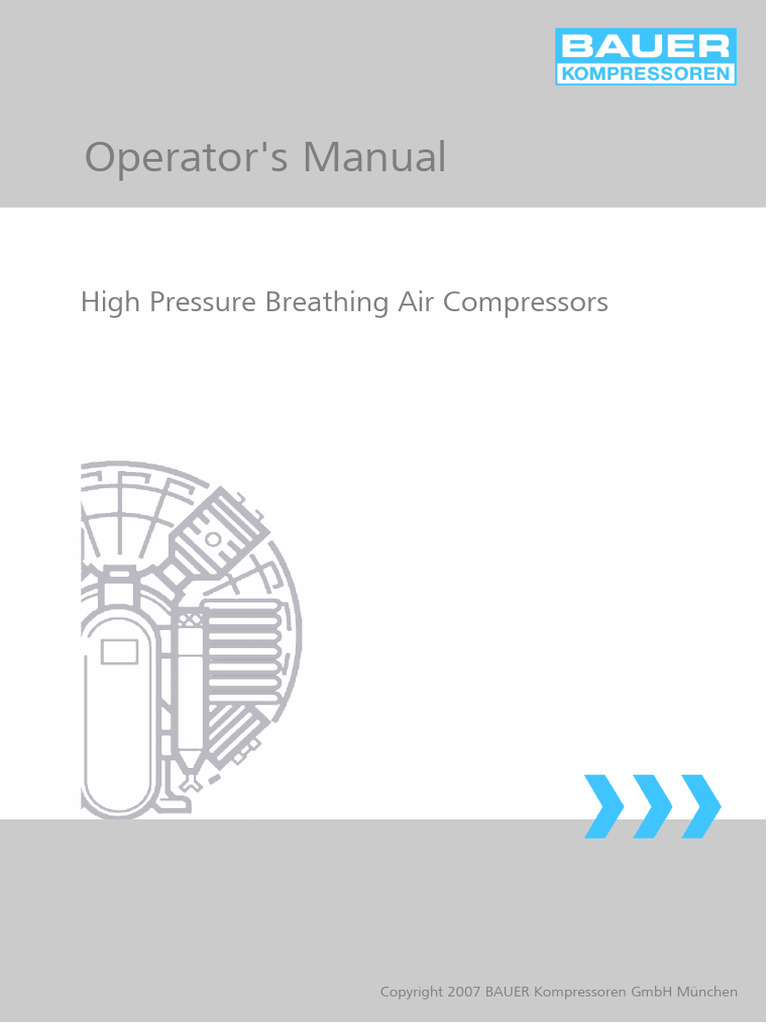 Bauer Compressorr Operators Manual | PDF