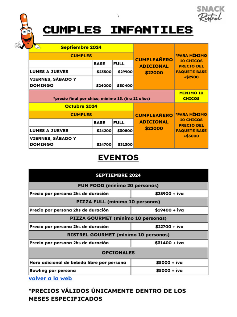Cumples - Eventos | PDF