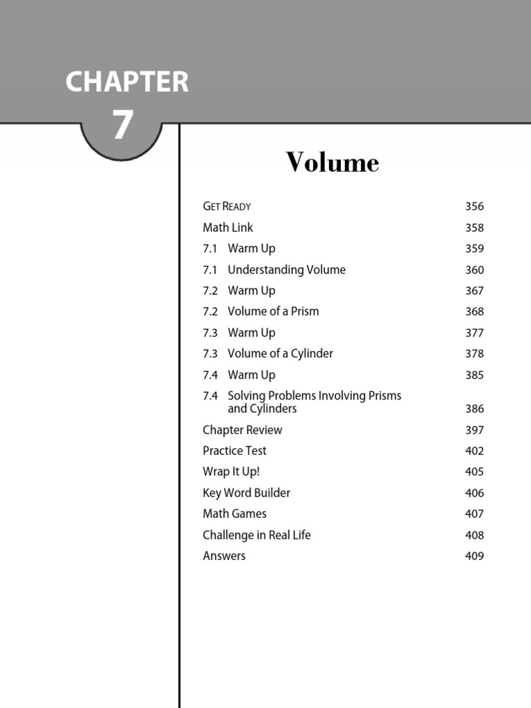 ML8 CH 7 Adapted | PDF