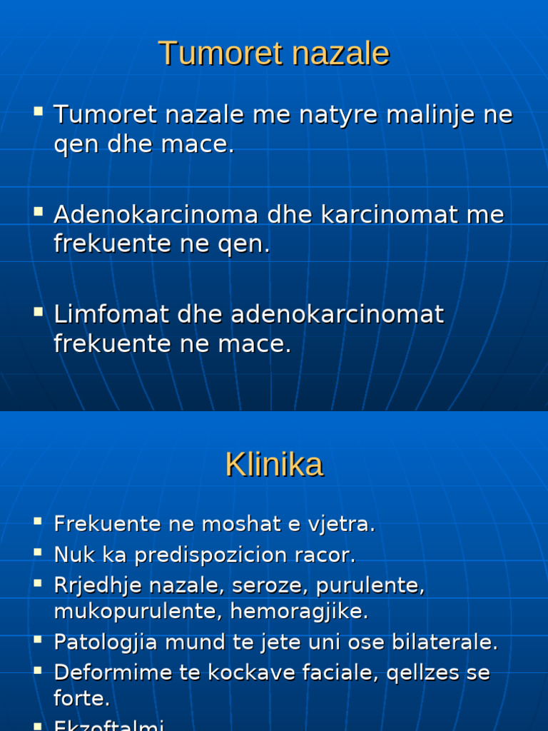 Tumoret Nazale | PDF