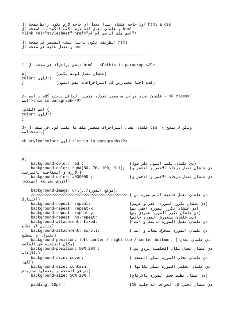 Rafat's CSS | PDF Rafat's CSS | PDF