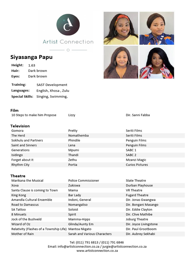 Siyasanga Papu: 1.63 Dark Brown | PDF