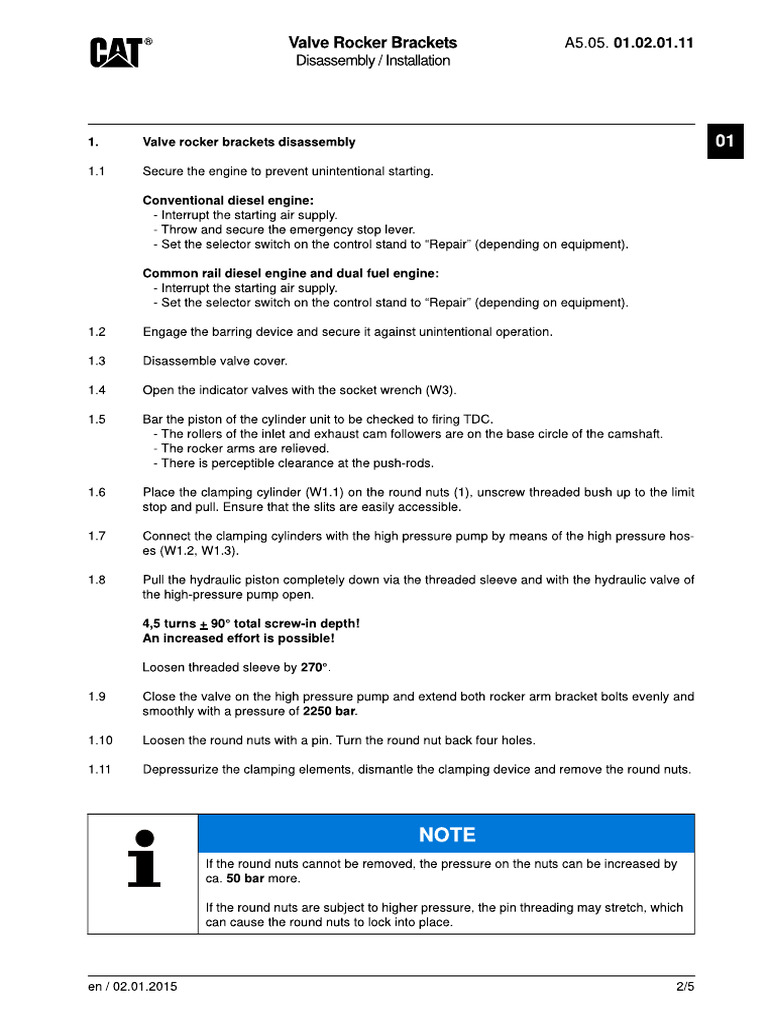 A05.05.01.02.01 Rocker Brackets | PDF