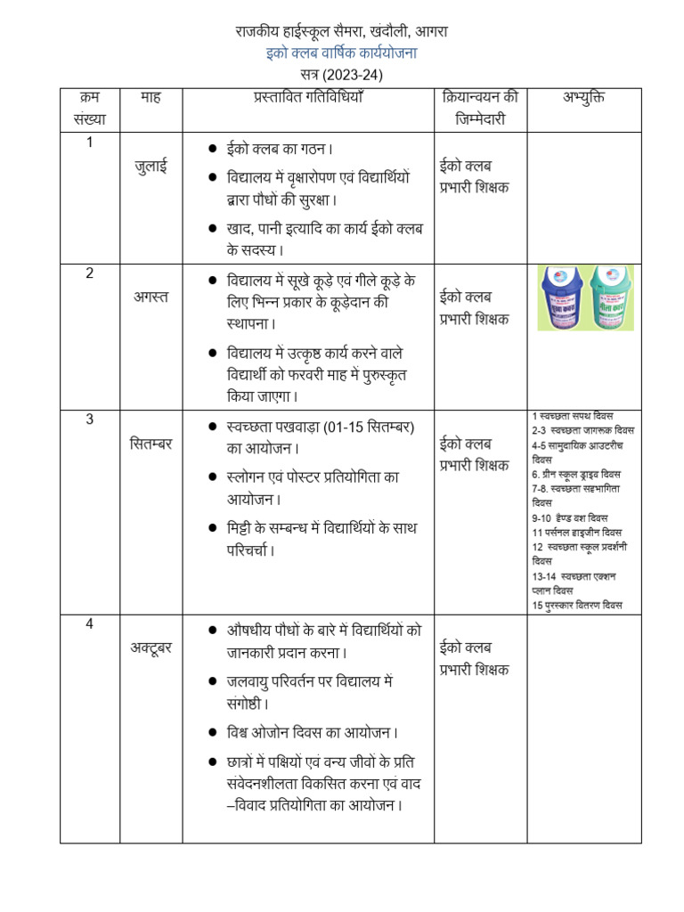 Eco Club | PDF