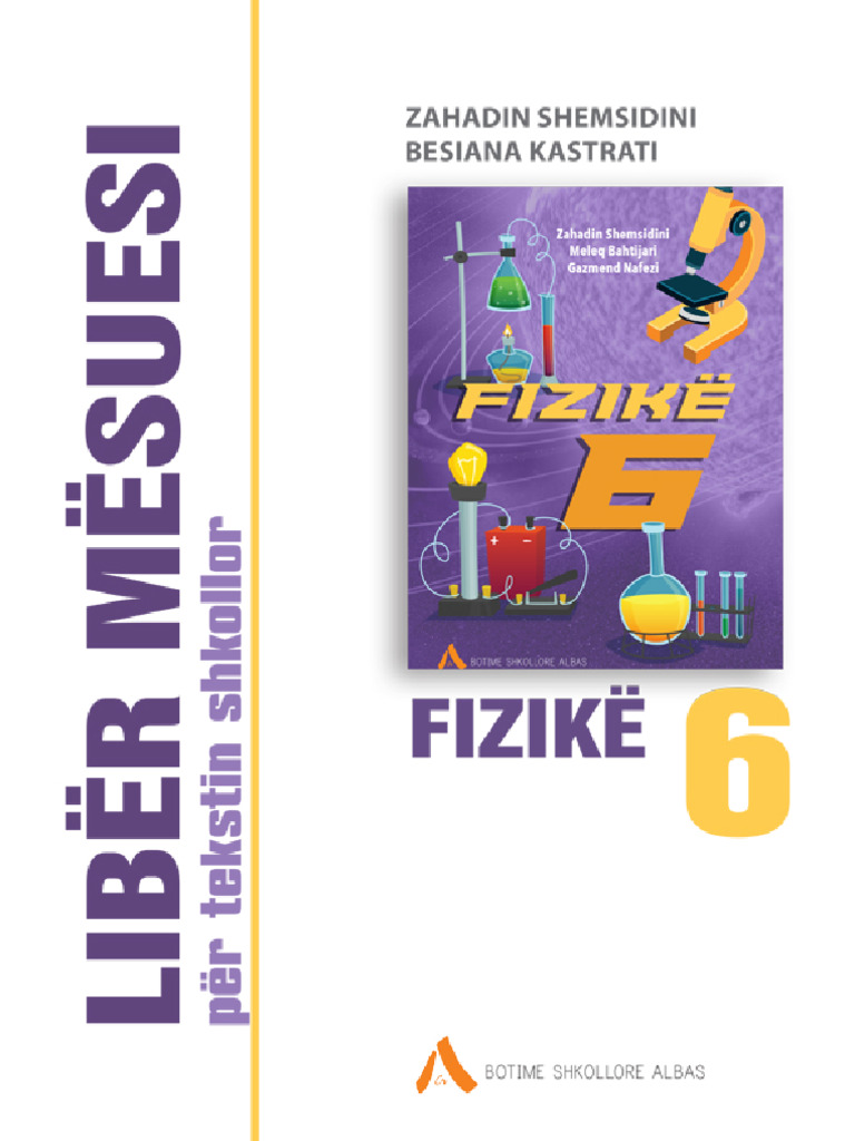 Liber Mesuesi Fizike 6 | PDF