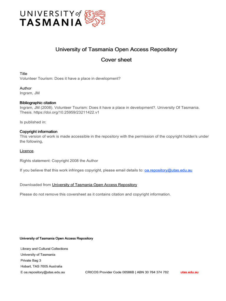 Honours Thesis 2008 | PDF