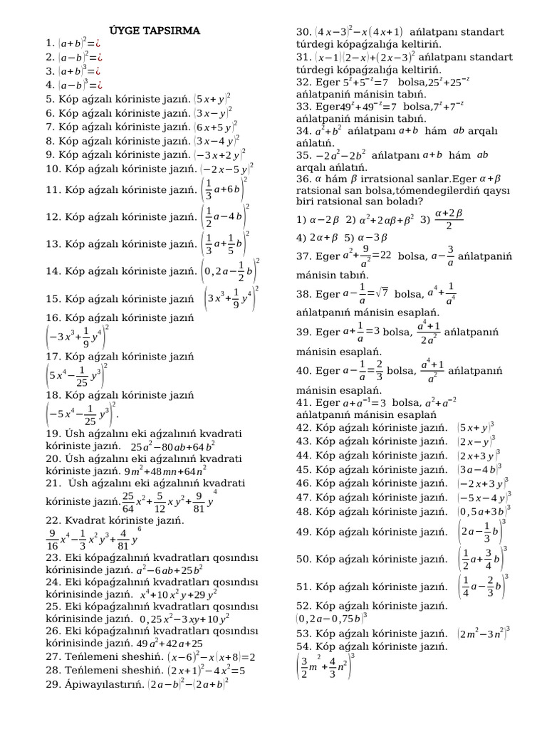 12-Uyge Tapsirma | PDF