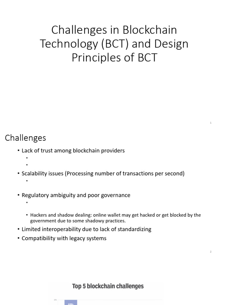Challenges and Design Principles in Blockchain Technology | PDF