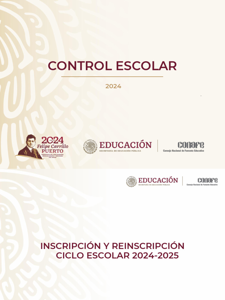 23 - Control Escolar Junio 2024 | PDF