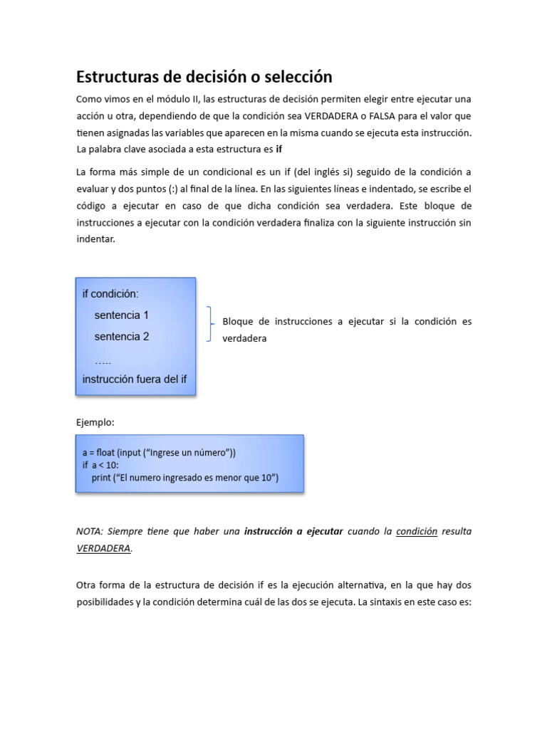 Estructuras de Decision-Repeticion. Maximos y minimos | PDF