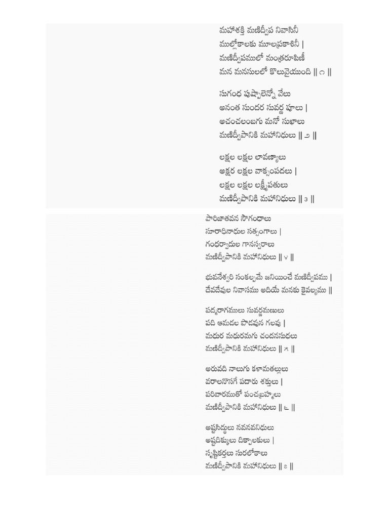 Manidweep Varnanam PDF | PDF