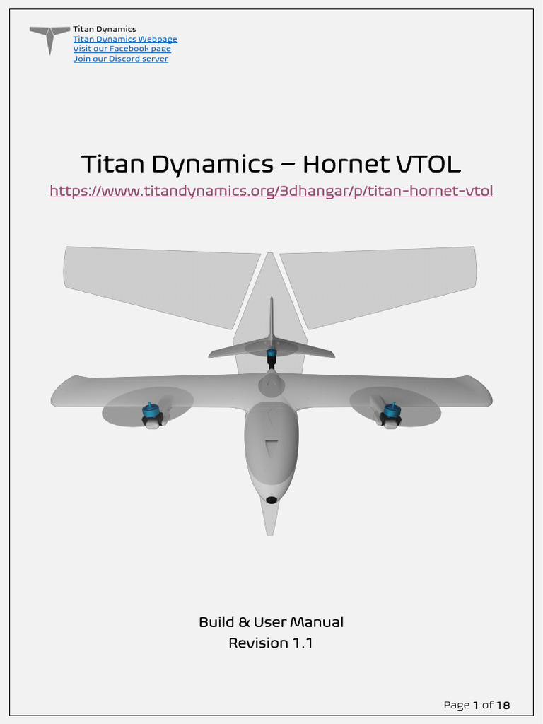 Hornet+User+Manual+1 1+PDF | PDF | Airfoil | Adhesive