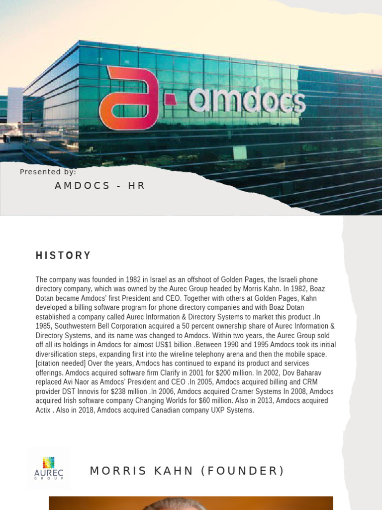Amdocs | PDF