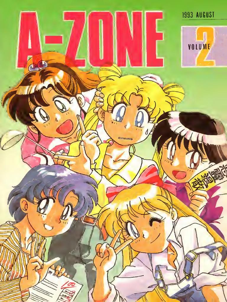 A-ZONE Vol.2 Sailor Moon Parody (Azuma Kiyohiko) (Z-Library) | PDF ...