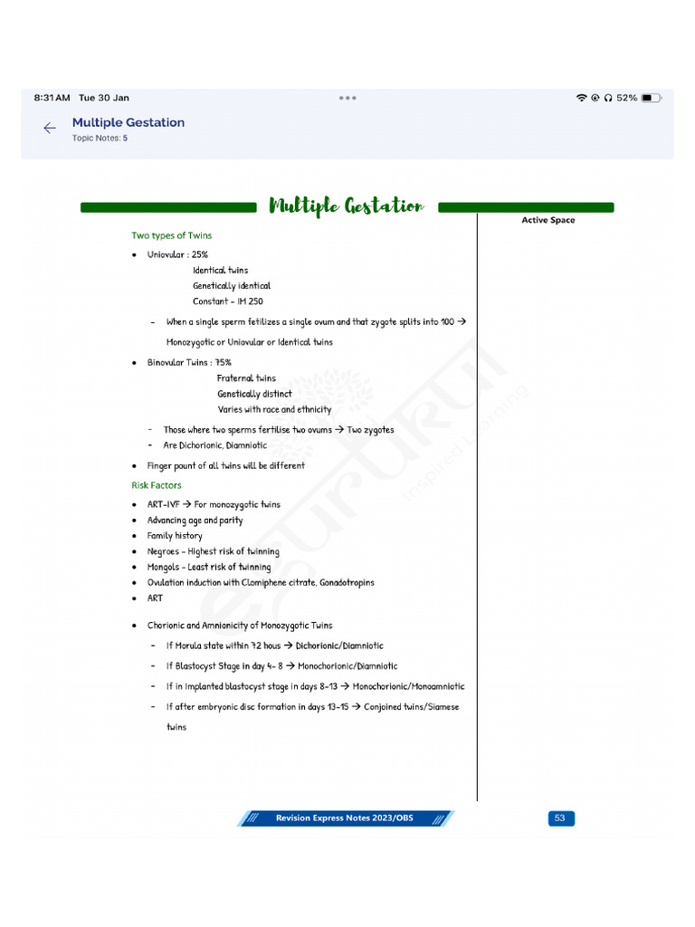 15 Multiple Preg | PDF