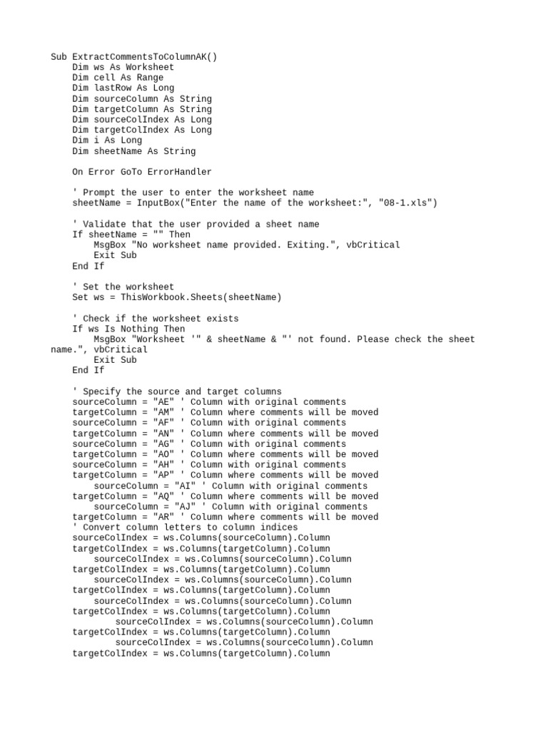 Extract Comments 1 | PDF | Computer Programming | Computing