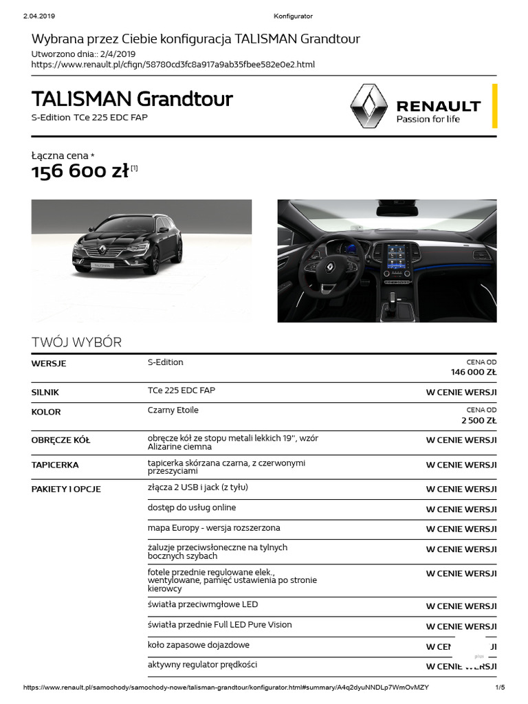 Renault Talisman | PDF