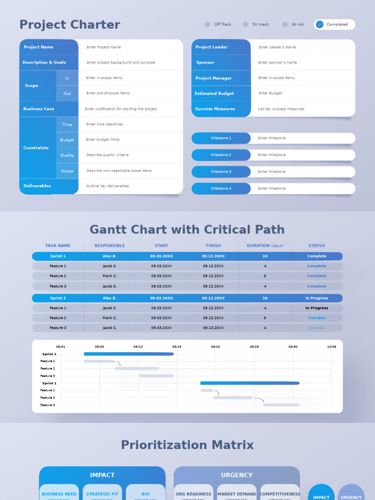 Project Plan Template | PDF