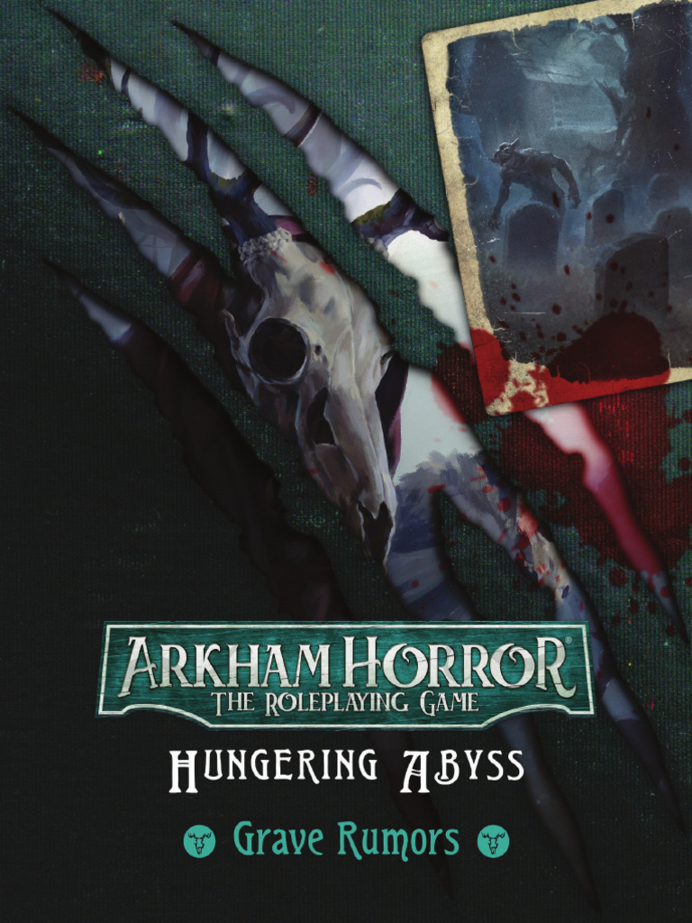 Arkham Horror Grave Rumors Resources | PDF