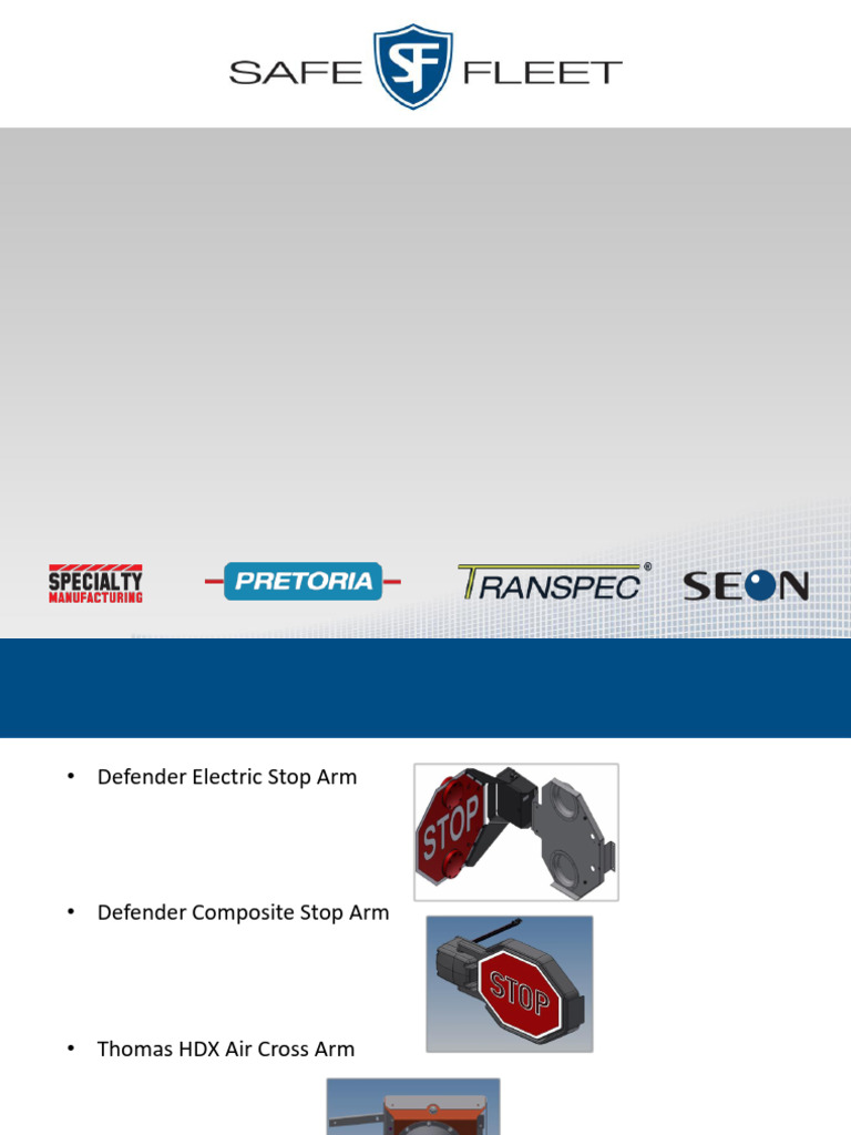 Bus Stop Arm Enhancements | PDF | Electric Motor | Bus