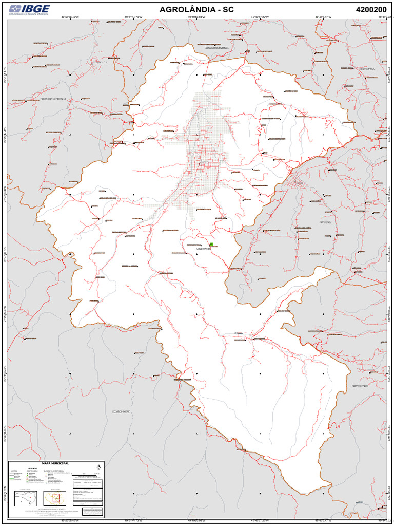 Mapa Agrolândia | PDF