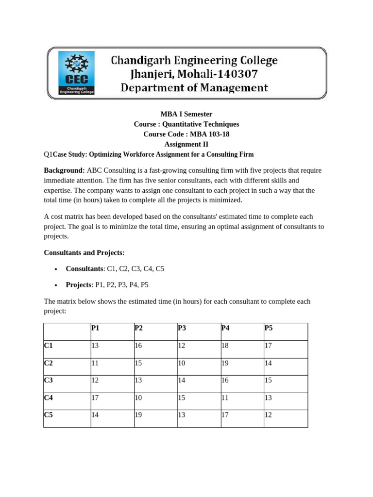 Assignment 2 QT | PDF