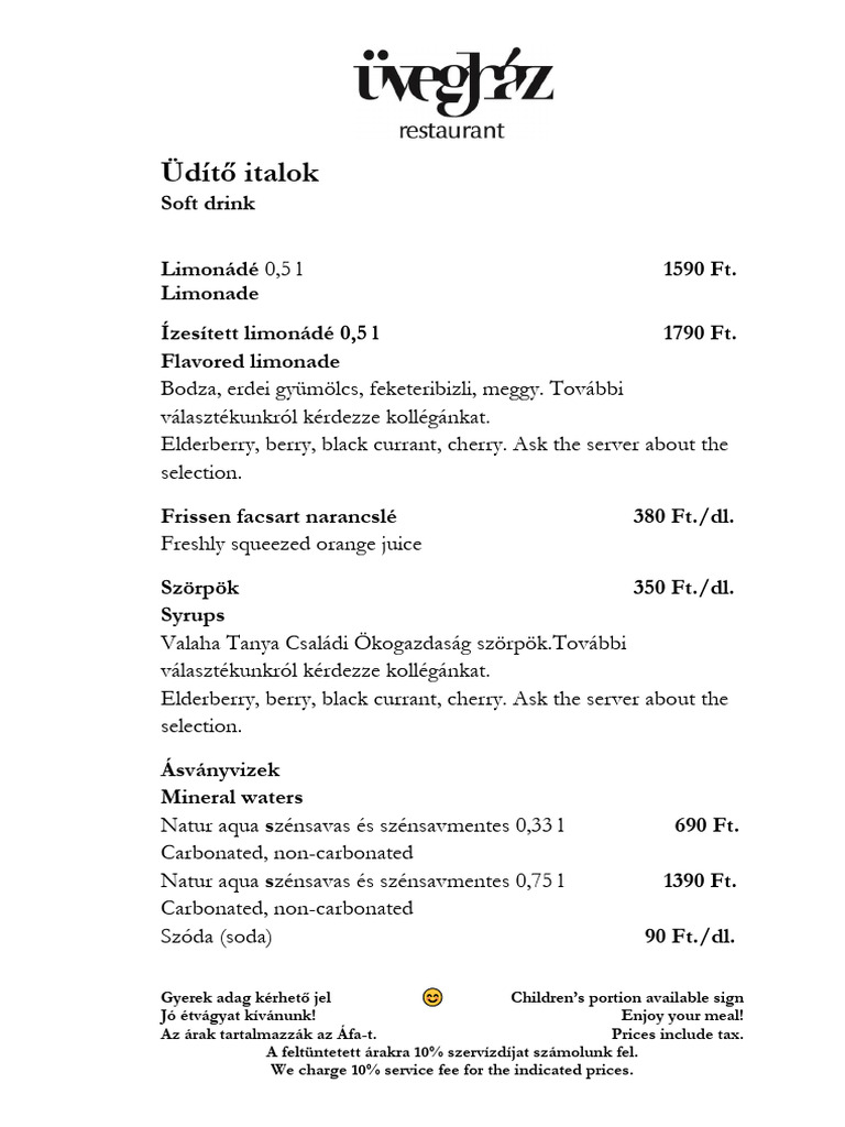 Étlap 2024 Március Javított | PDF