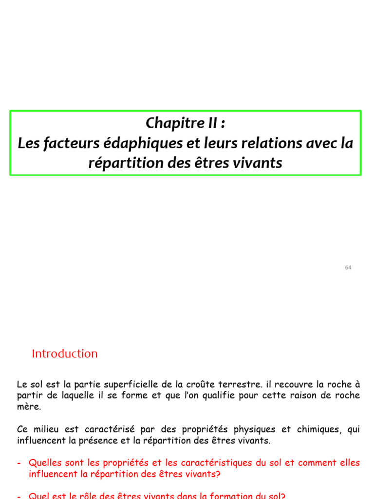 Cours TCS SVT | PDF