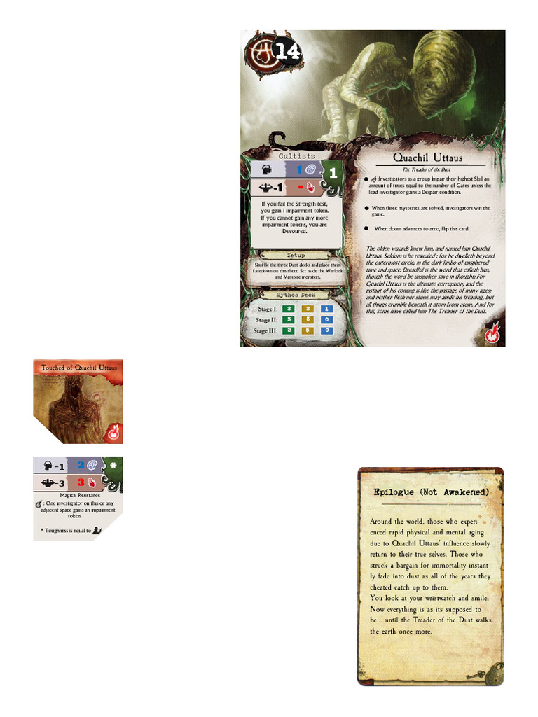 Ancient One Alternate Version | PDF