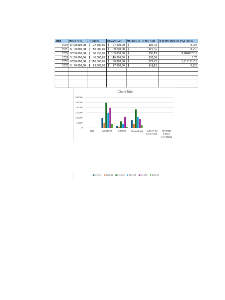 Ejercicio de exel | PDF