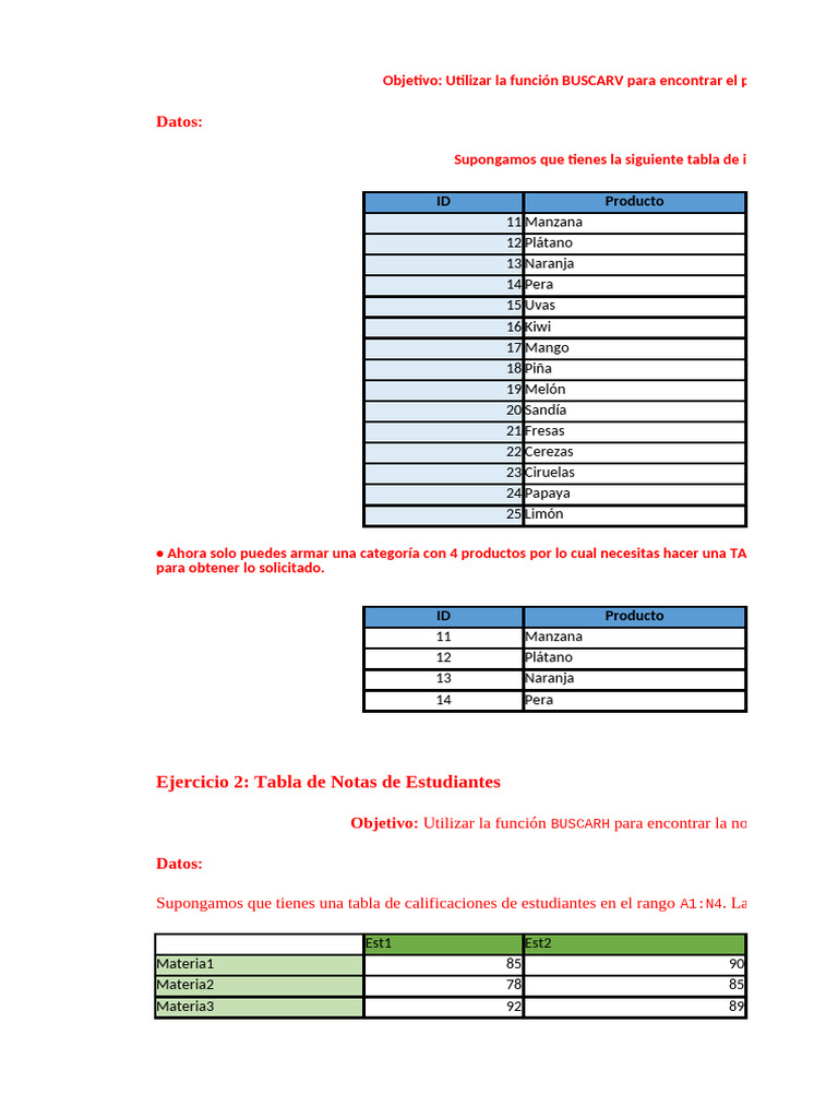 Libro1 SEBAS | PDF | Frutas comestibles | Fruta