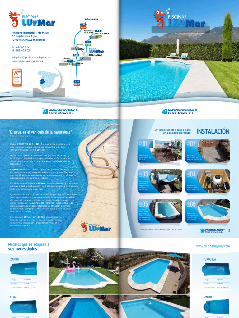 Catalogo Piscinas | PDF