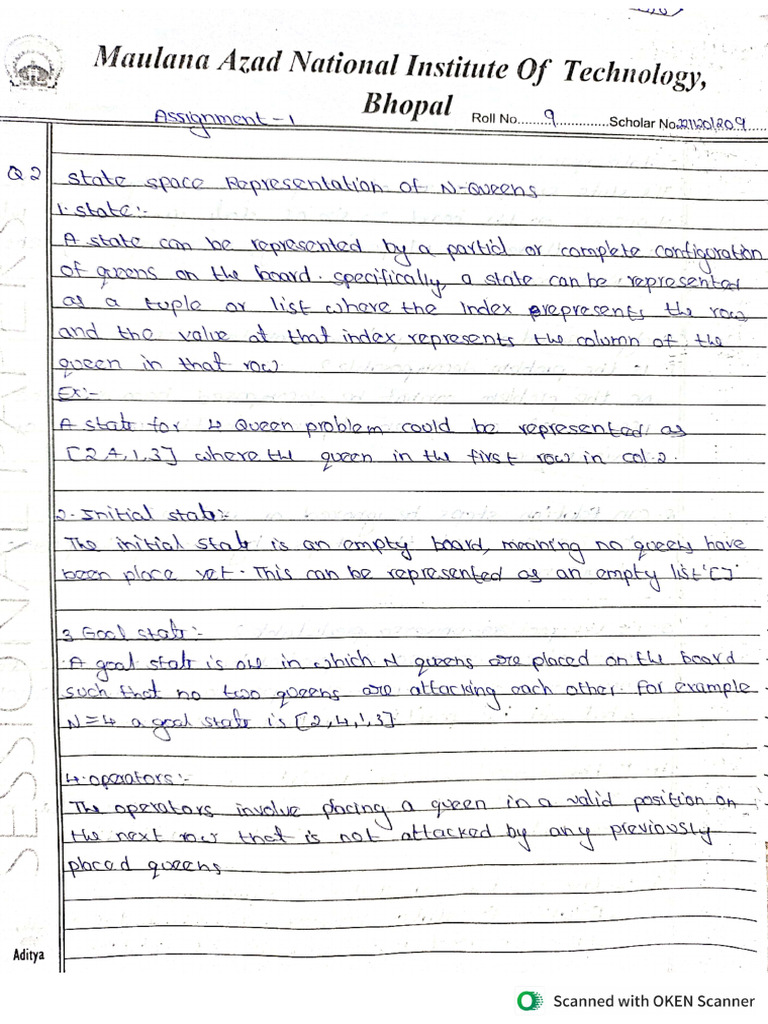 AI Assignment 1 | PDF