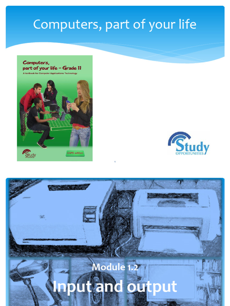 1_2 Input and Output | PDF