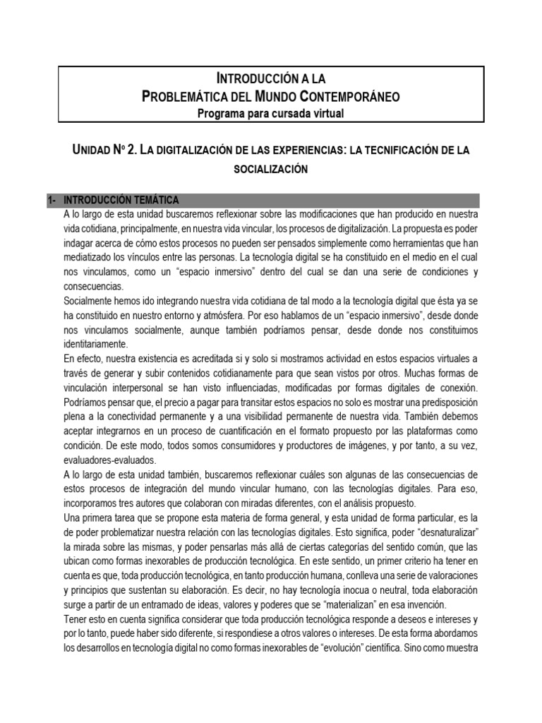 Unidad 2 - Material Uv - Ulp | PDF