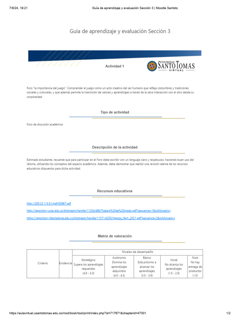 Guía 3 PARTE 1 | PDF